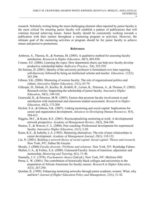 Crawford, emily administrative influences on mentoring activities focus ...