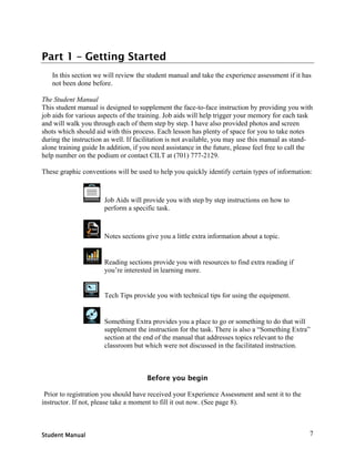 Smart Classroom Student Manual | PDF