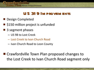 Crawfordville Town Plan Draft Report Chamber | PPT | Developmental ...