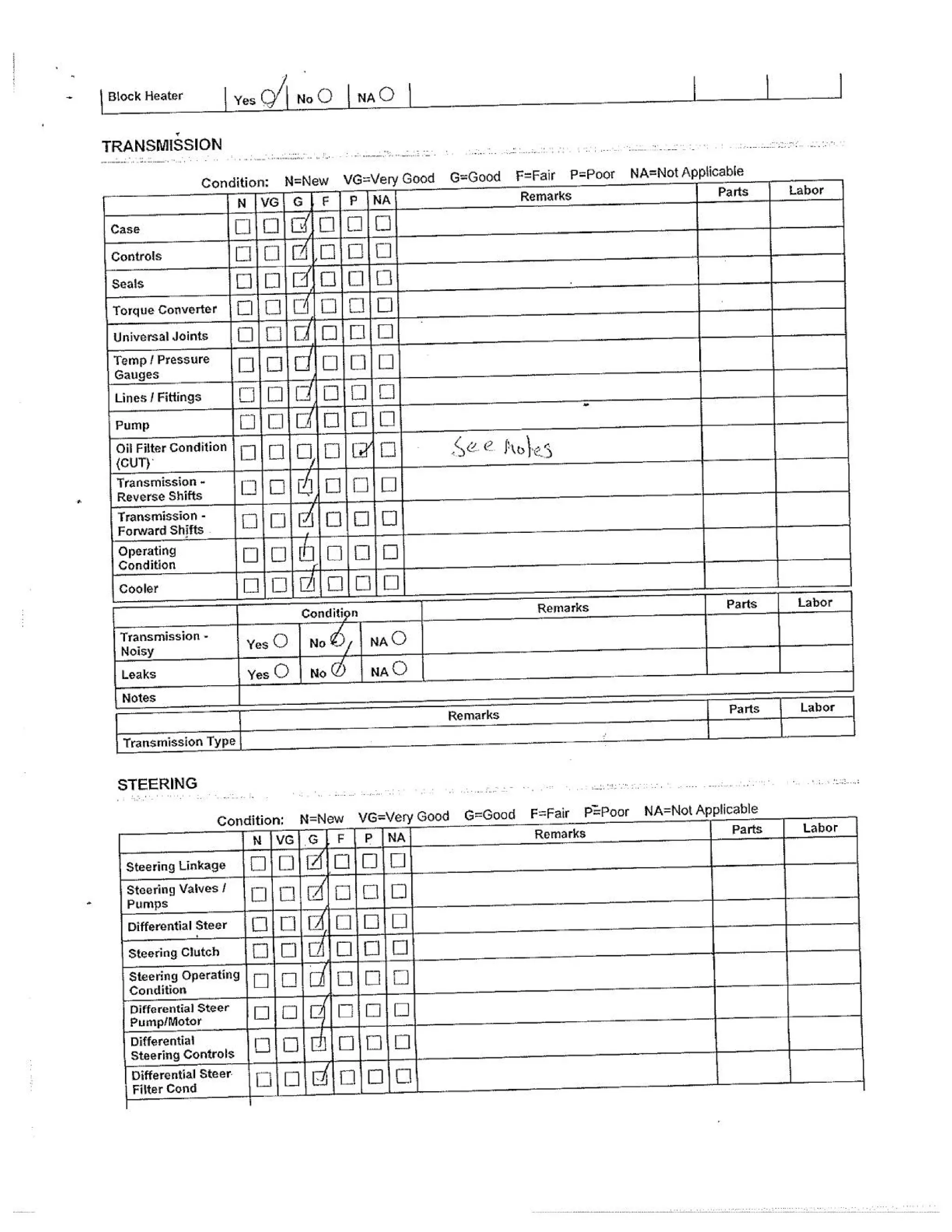 CRAWLER DOZERS CAT D6R-XL GJB00707 INSPECTION REPORT | PDF