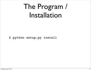 Writing a Crawler with Python and TDD | PDF