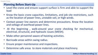 Crawler crane introduction | PPTX