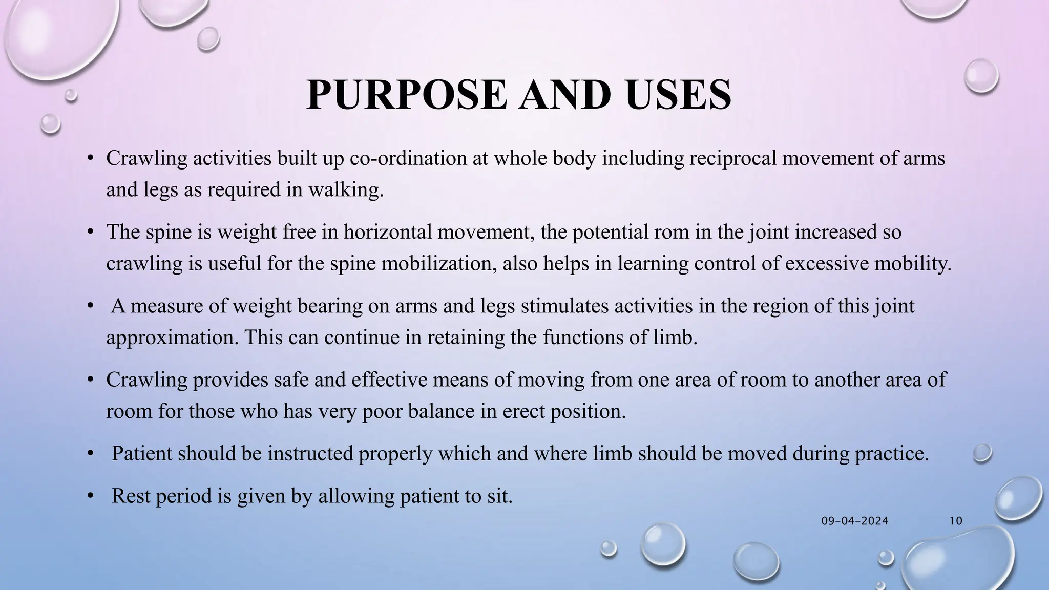 CRAWLING EXERCISES by Dr. Aneri.....pptx