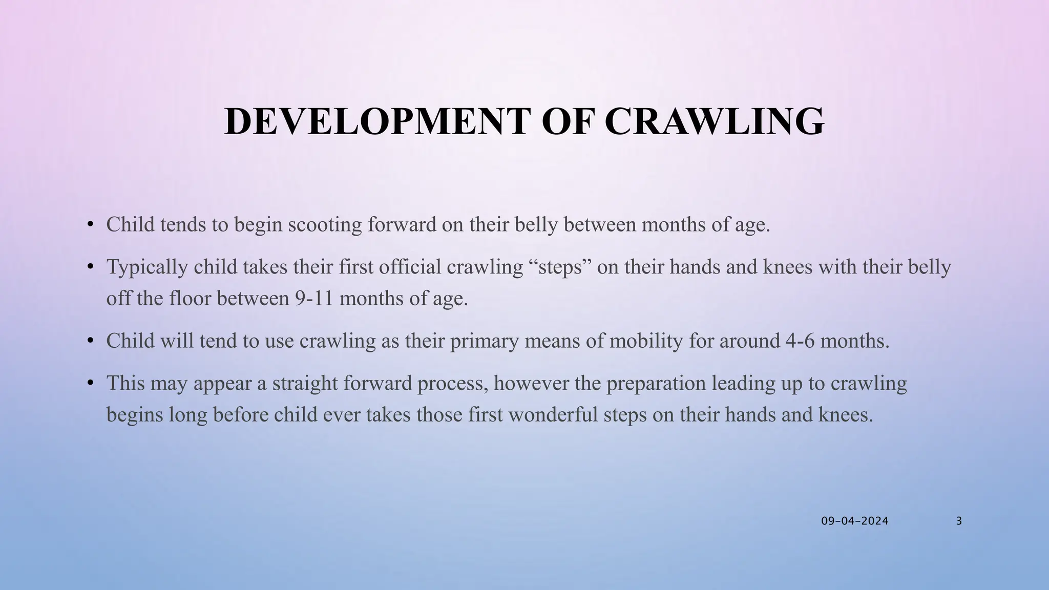 CRAWLING EXERCISES by Dr. Aneri.....pptx