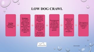CRAWLING EXERCISES by Dr. Aneri.....pptx