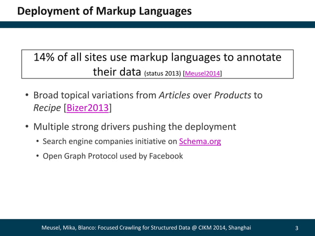 Focused Crawling for Structured Data | PPT