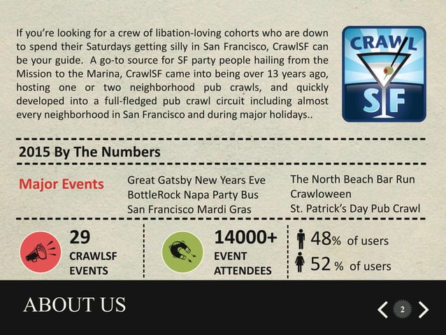 CrawlSF 2016 SPonsor Proposal | PPT