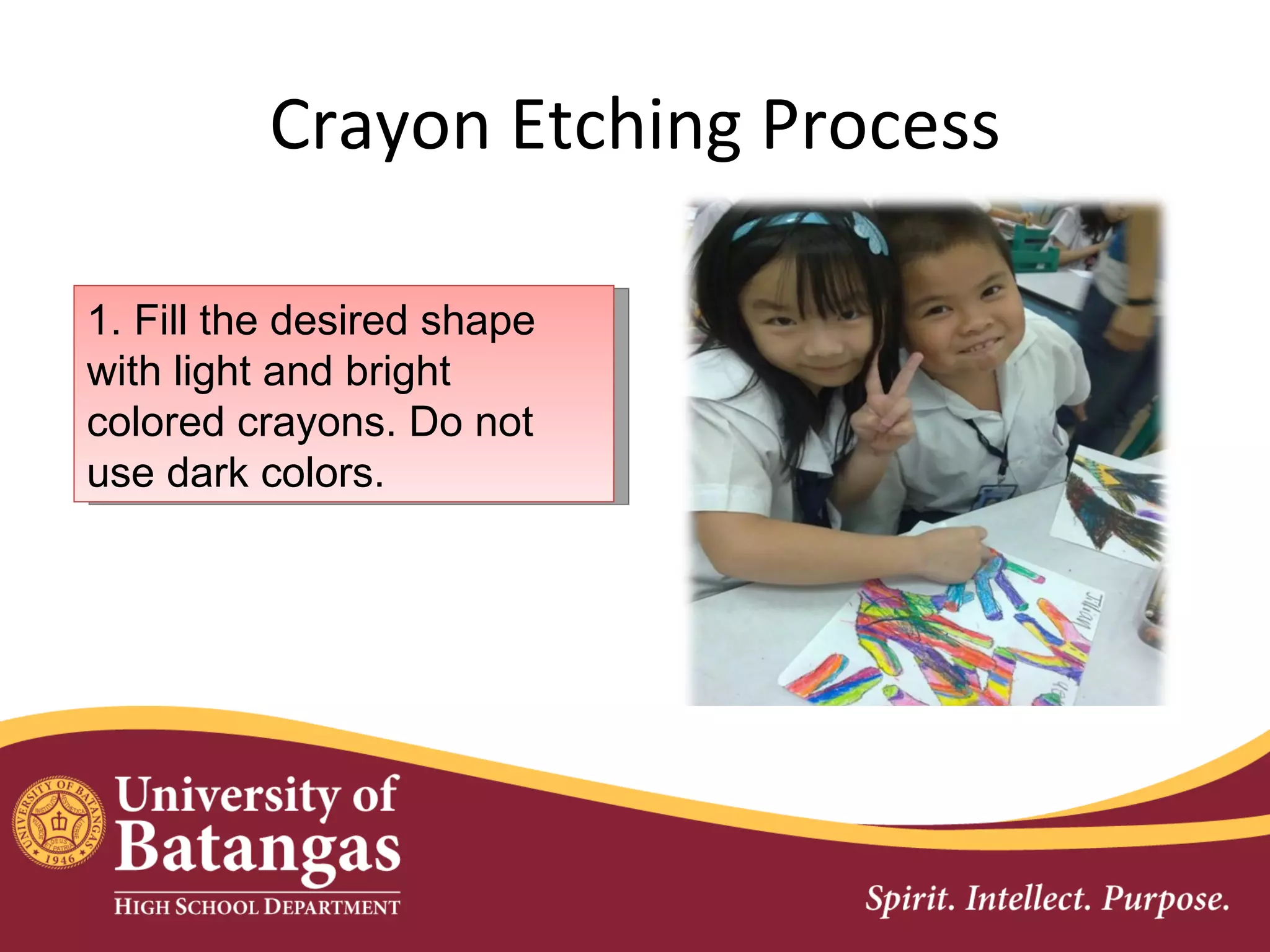 Crayon etching | PPT