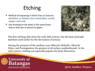 Crayon etching | PPT