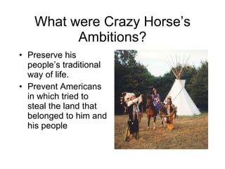 Crazy Horse (Power Point Presentation) | PPT