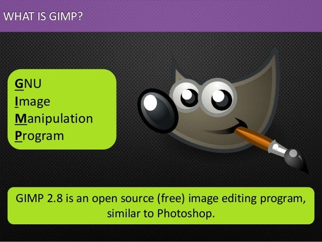 Crazy Photos: An Introduction to GIMP