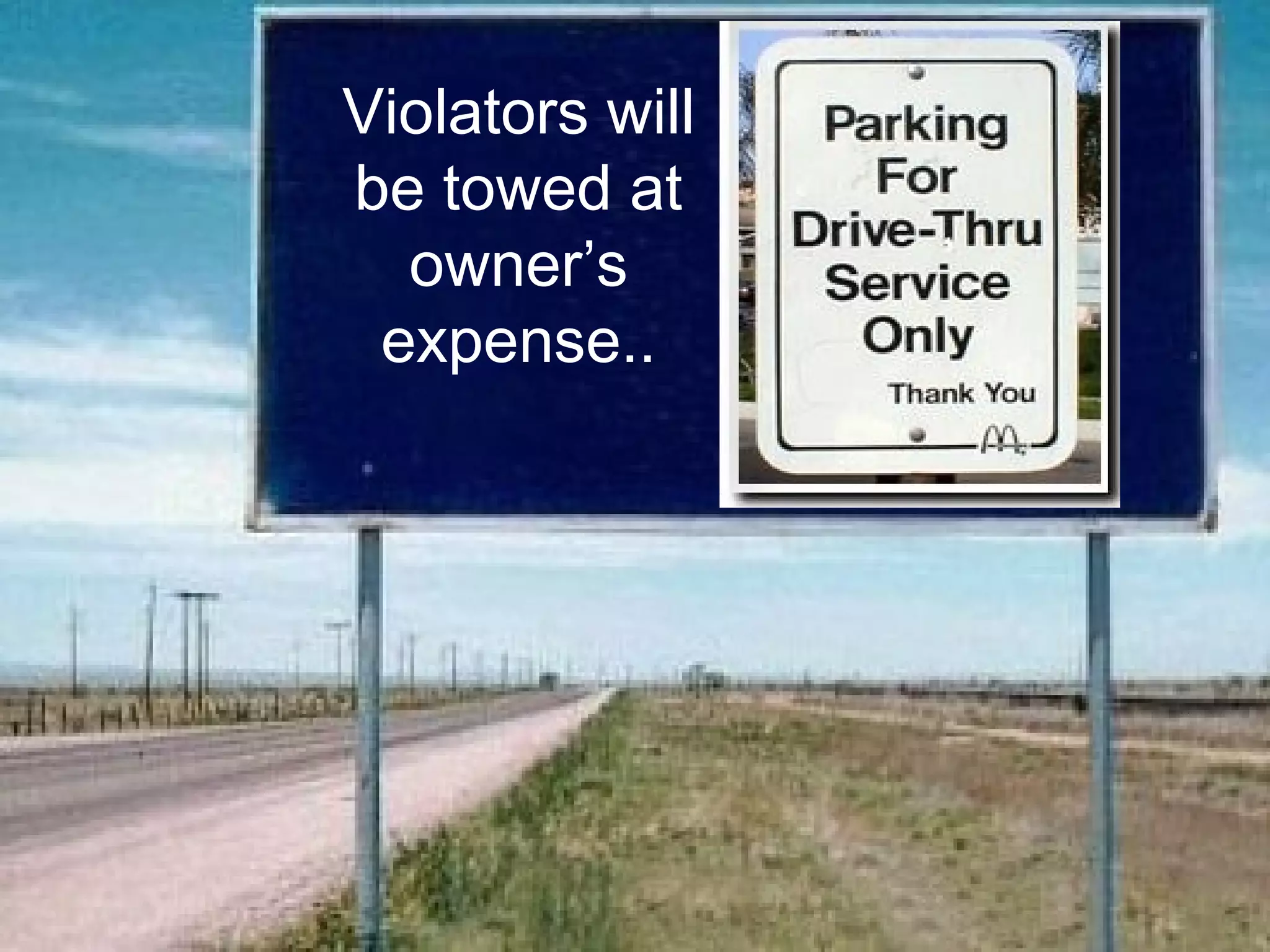 Crazy road signs | PPT