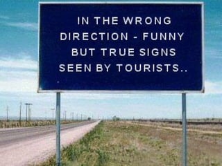 Crazy road signs | PPT