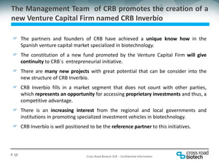 Crb Bio Ii Summary Nov2010 Eng | PPTX