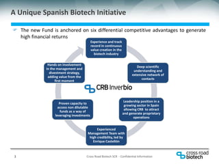 Crb Bio Ii Summary Nov2010 Eng | PPT