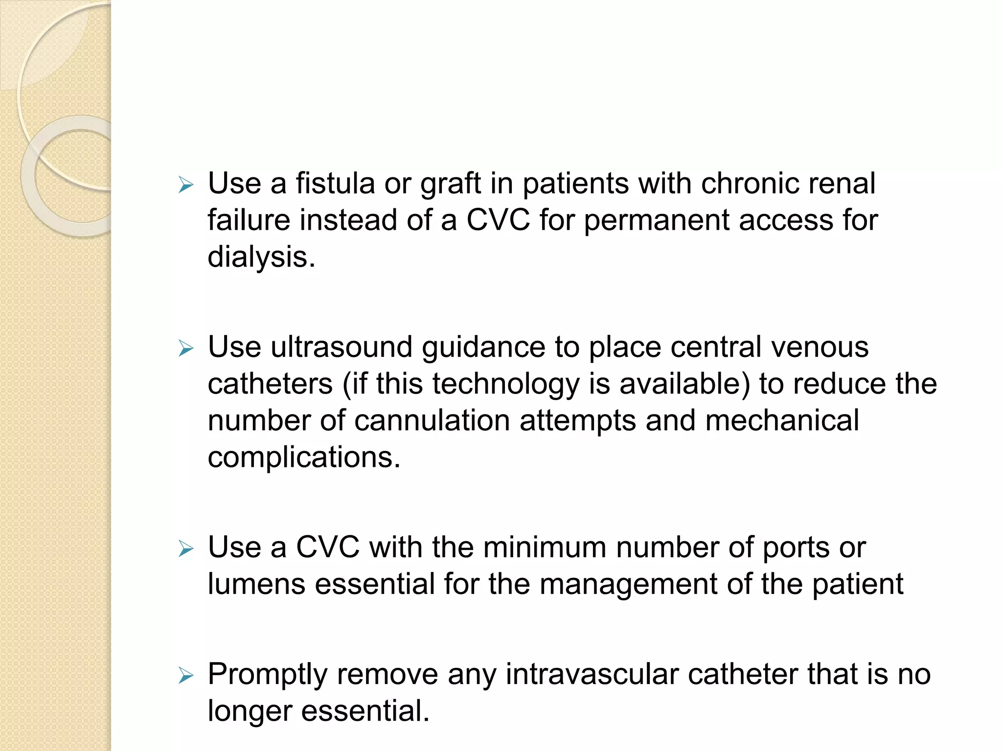 catheter related blood stream infections-complete material | PPTX