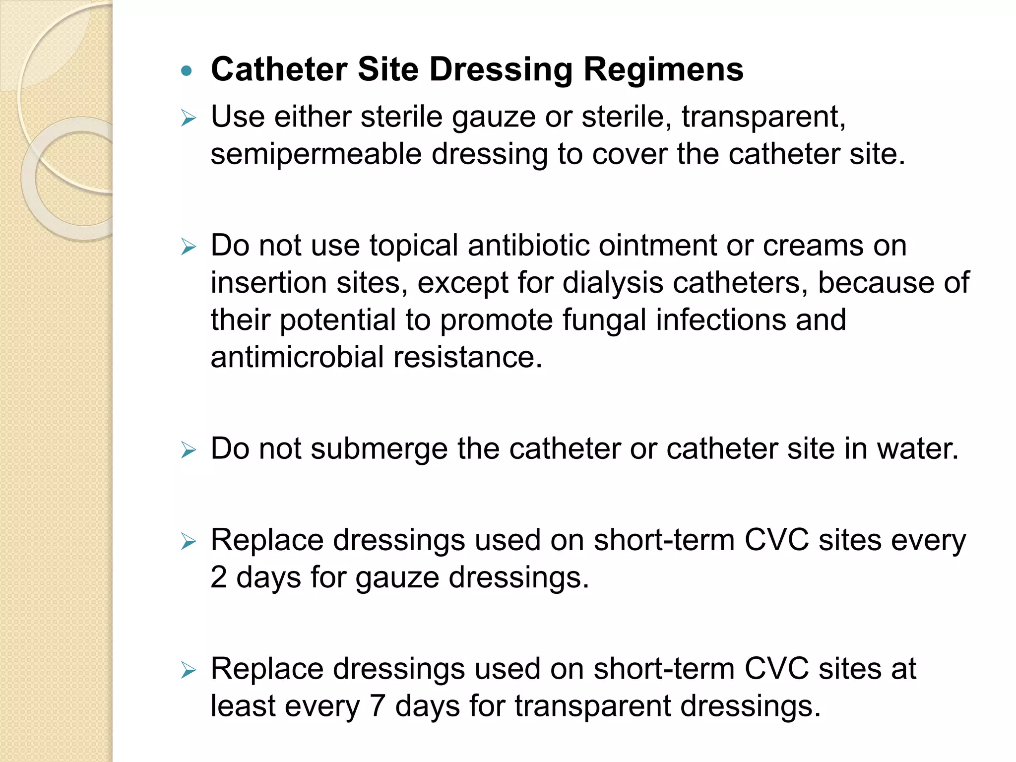 catheter related blood stream infections-complete material | PPTX