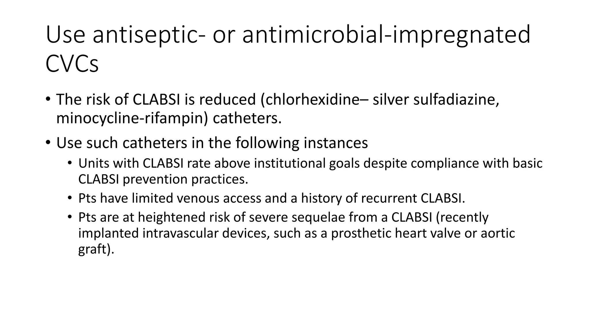 CRBSI DCCS.pptx | Infectious Diseases | Diseases and Conditions