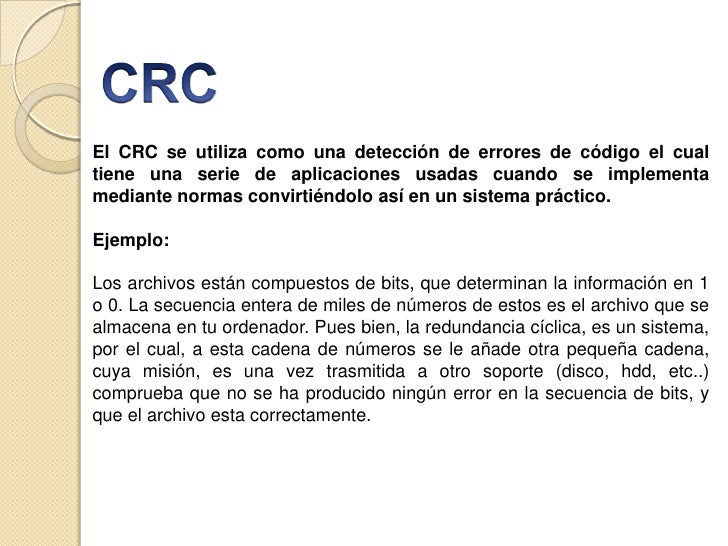 Crc