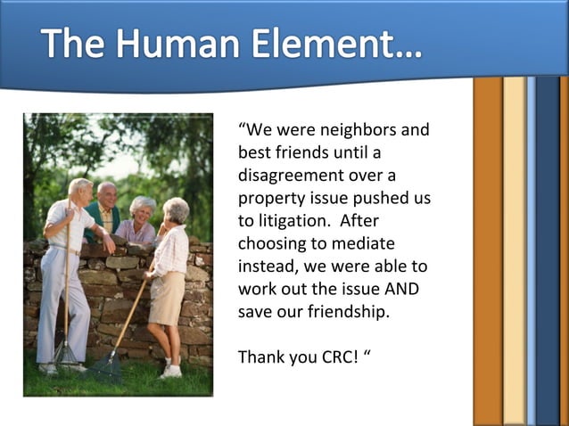 Conflict Resolution Center | PPT