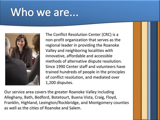 Conflict Resolution Center | PPT