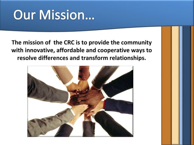 Conflict Resolution Center | PPT