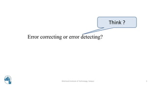 Cyclic Redundancy check approach for Error Detection | PPTX
