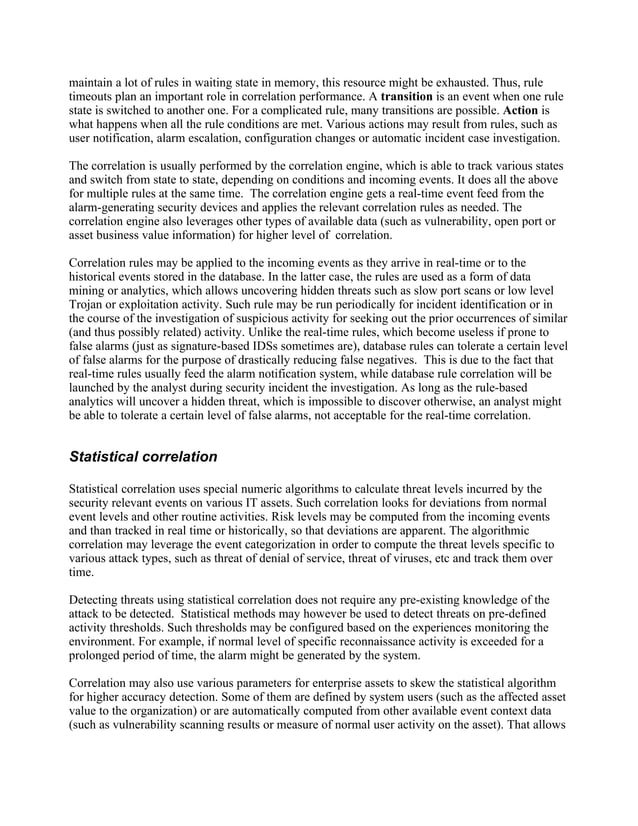 Security Event Analysis Through Correlation Doc Information And Network Security Computing