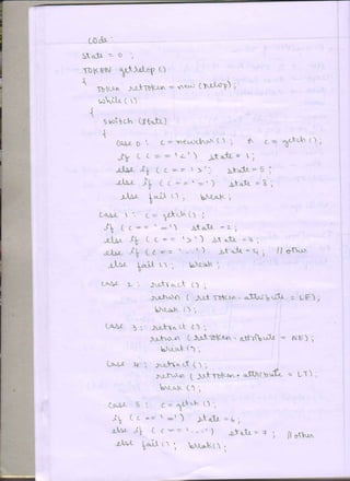 Prof Chethan Raj C, System software - compiler design | PDF
