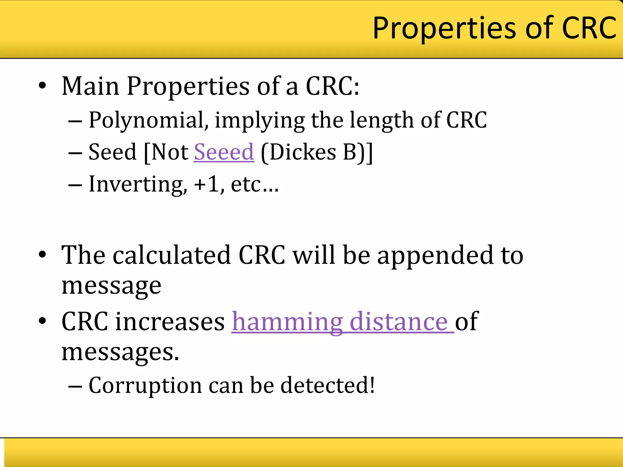 CRC and its effective | PPTX