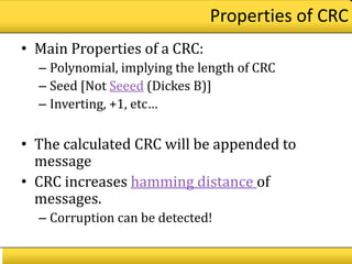 CRC and its effective | PPTX