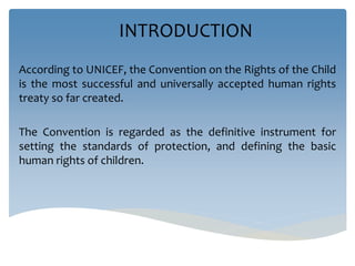 United Nations Convention on the Rights of the Child 1989 | PPTX