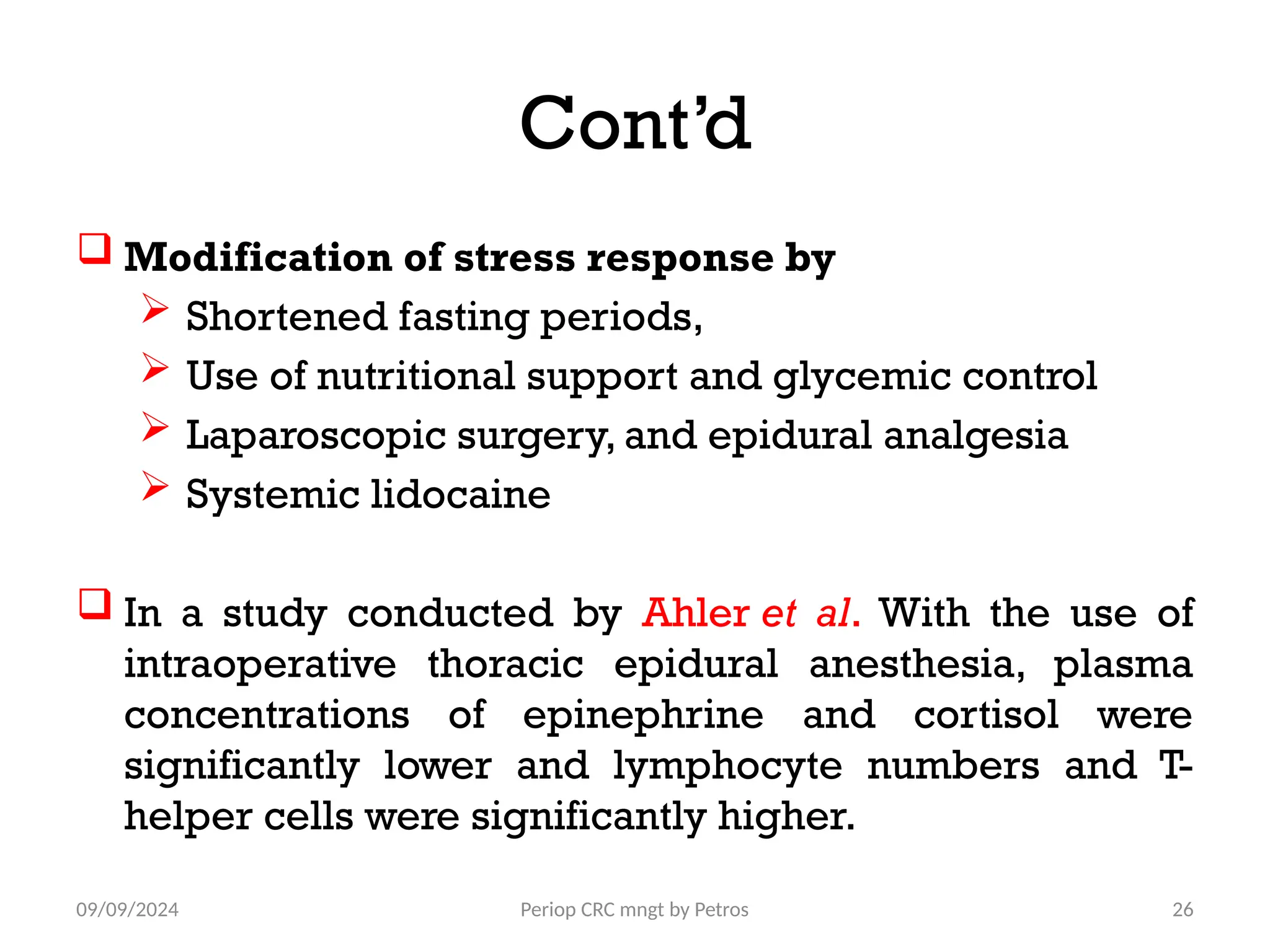 Peri-operative management of Colo-rectal Cancer | PPTX
