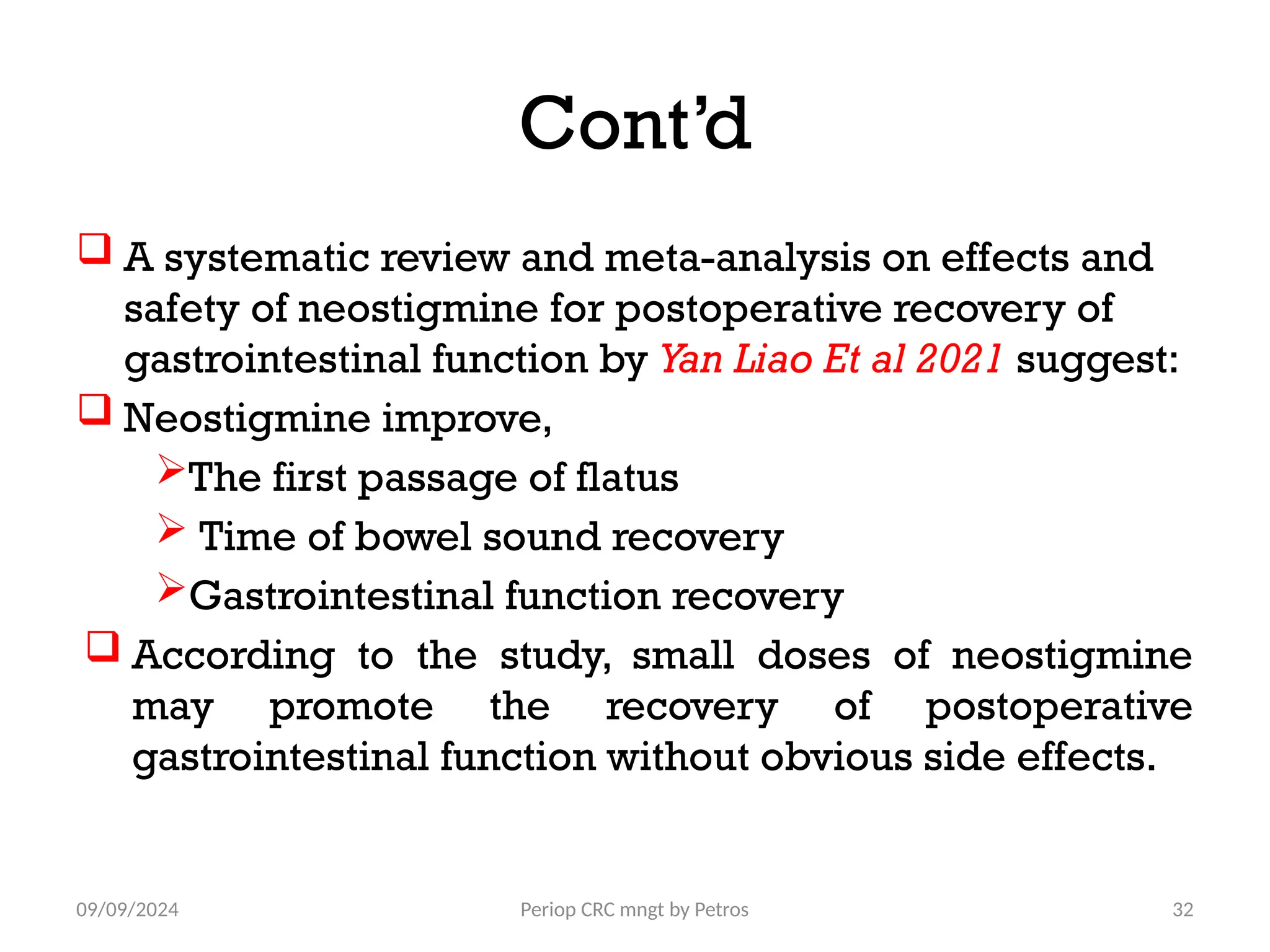 Peri-operative management of Colo-rectal Cancer | PPTX