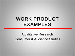 CORE RESEARCH CAPABILITIES | PPT