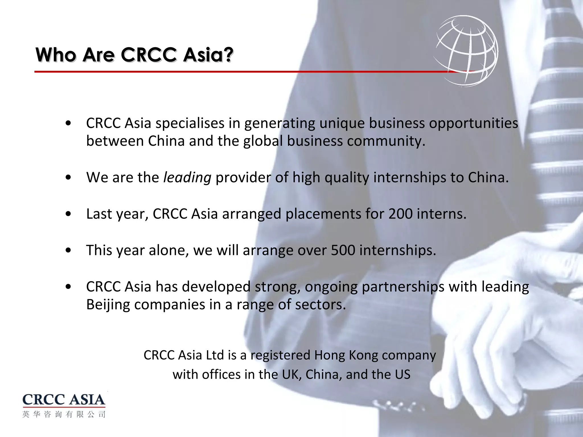 CRCC Asia - Introduction | PPT
