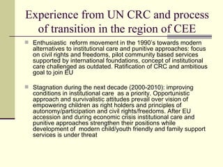 CRC Dainius Puras - Challenges of monitoring and implementation | PPT