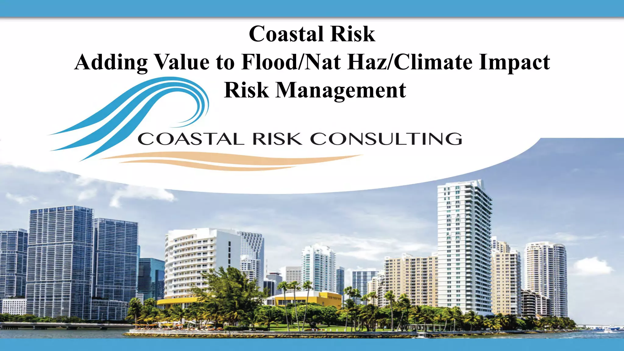 Coastal Risk intro deck | PDF