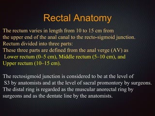 Ca Rectum Imaging | PPTX