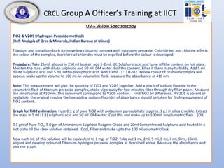 CRCL Officers Presentation UV-Vis | PPT | Chemistry | Science