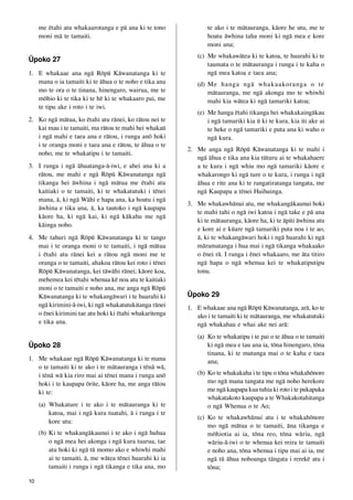 CRC - Maori te rao version | PDF