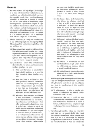 CRC - Maori te rao version | PDF