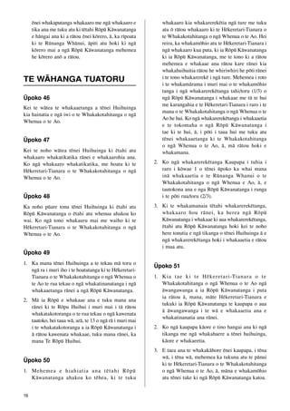 CRC - Maori te rao version | PDF