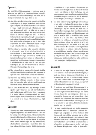 CRC - Maori te rao version | PDF