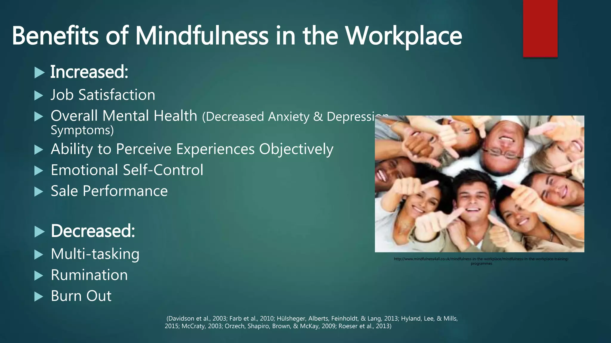 Mindfulness in the Workplace | PPTX