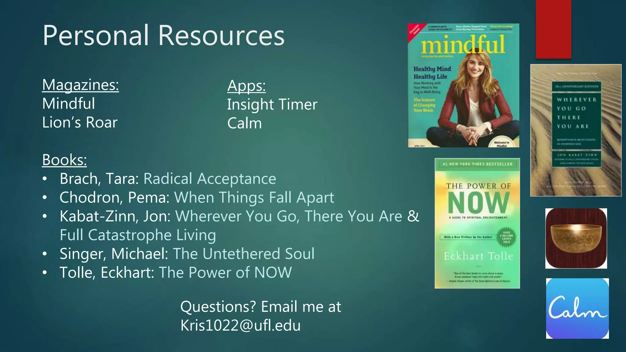 Mindfulness in the Workplace | PPTX