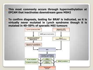 Colorectal molecular pathophysiology.ppt