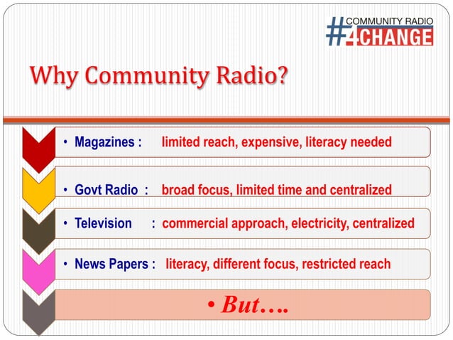 Community Radio: community mobilization and capacity building | PPTX ...