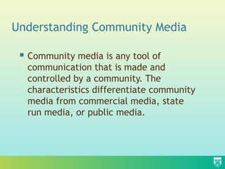 Community Mobilisation and Capacity Building | PPTX