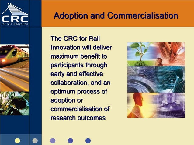 The CRC for Rail Innovation - About Us | PPT